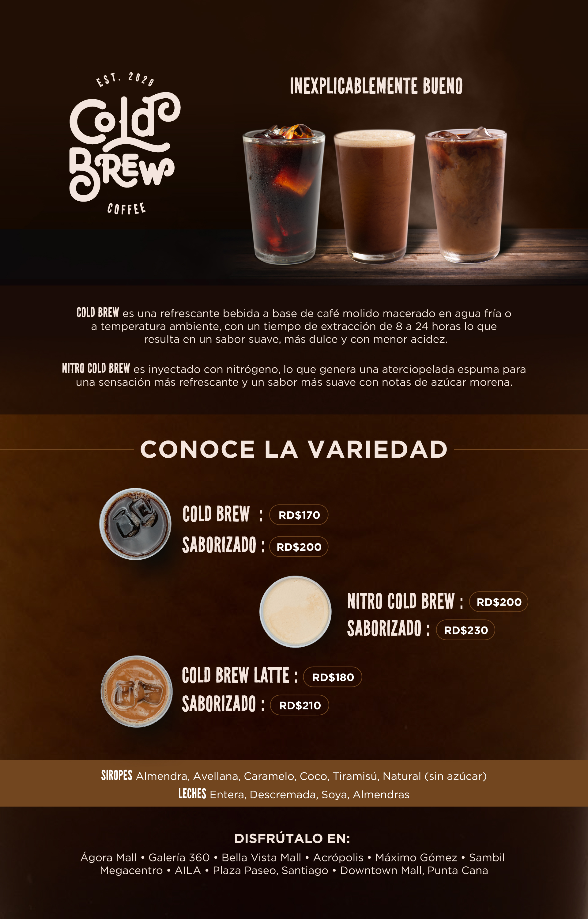 Induban - Menú Cold Brew